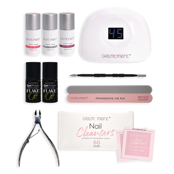 The Deluxe Kit - Flake Off | GelMoment.com